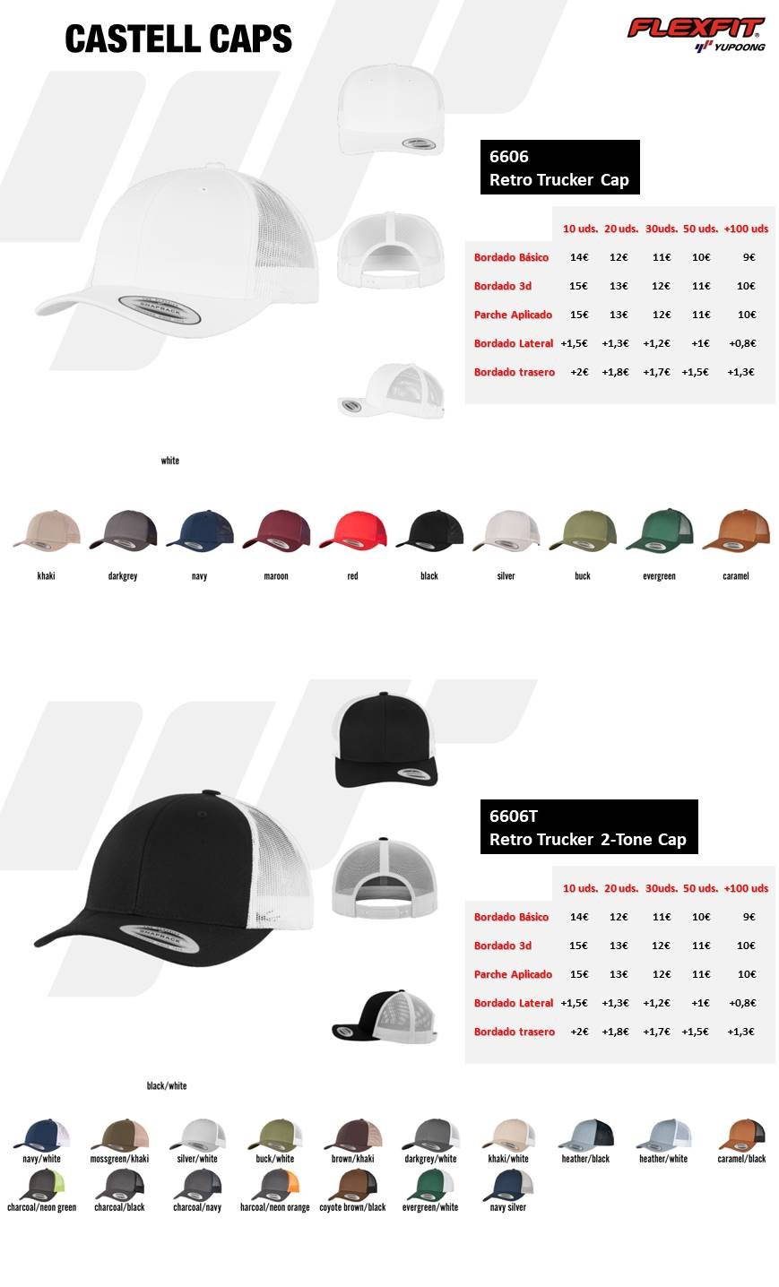 NUESTRAS GORRAS - CASTELL CAPS